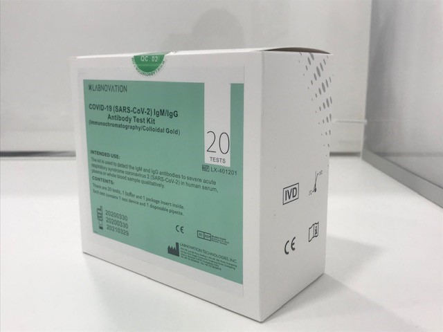 Labnovation 20 Tests Reactivos COVID-19 Serológicos (IgG/IgM ...