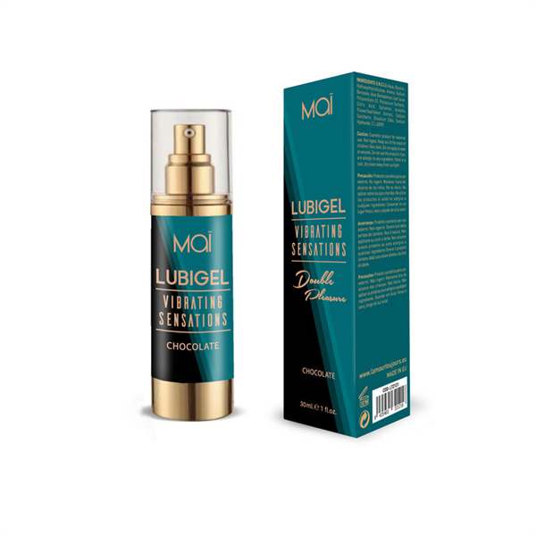 Maï Lubigel Efecto Vibrador de Chocolate - Condones.com